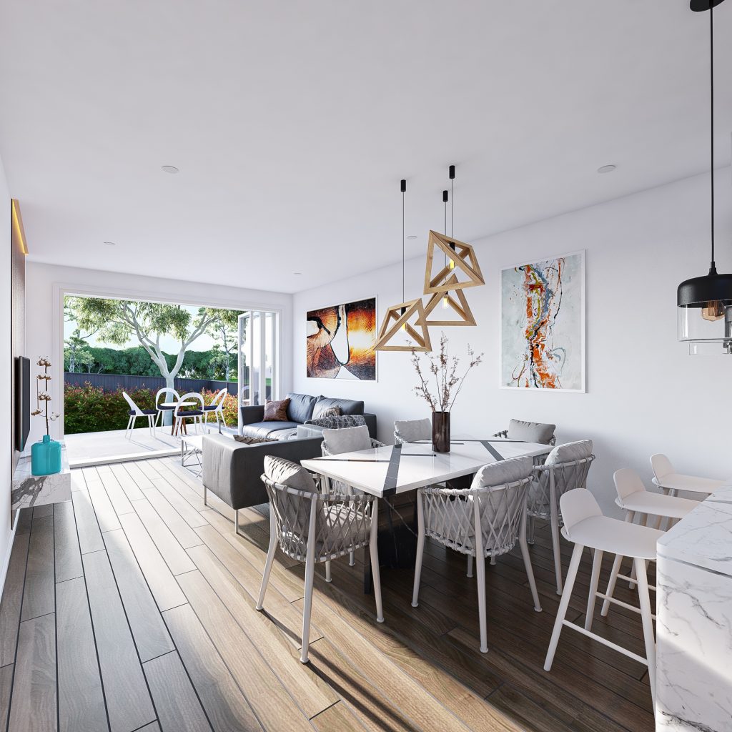 Residential 3D Interior Rendering in Melbourne & Brisbane - Render Visuals